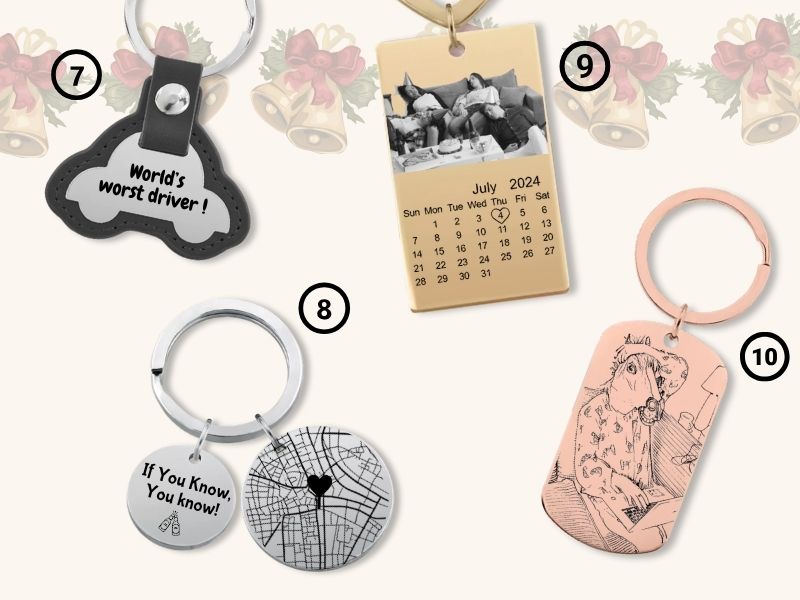 10 Porte-clés Humoristiques : Idées Cadeaux de Noël Hilarantes